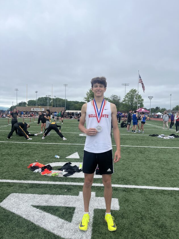 Schellenberg, Hummel qualify for states, lead Bellefonte on Day One of ...